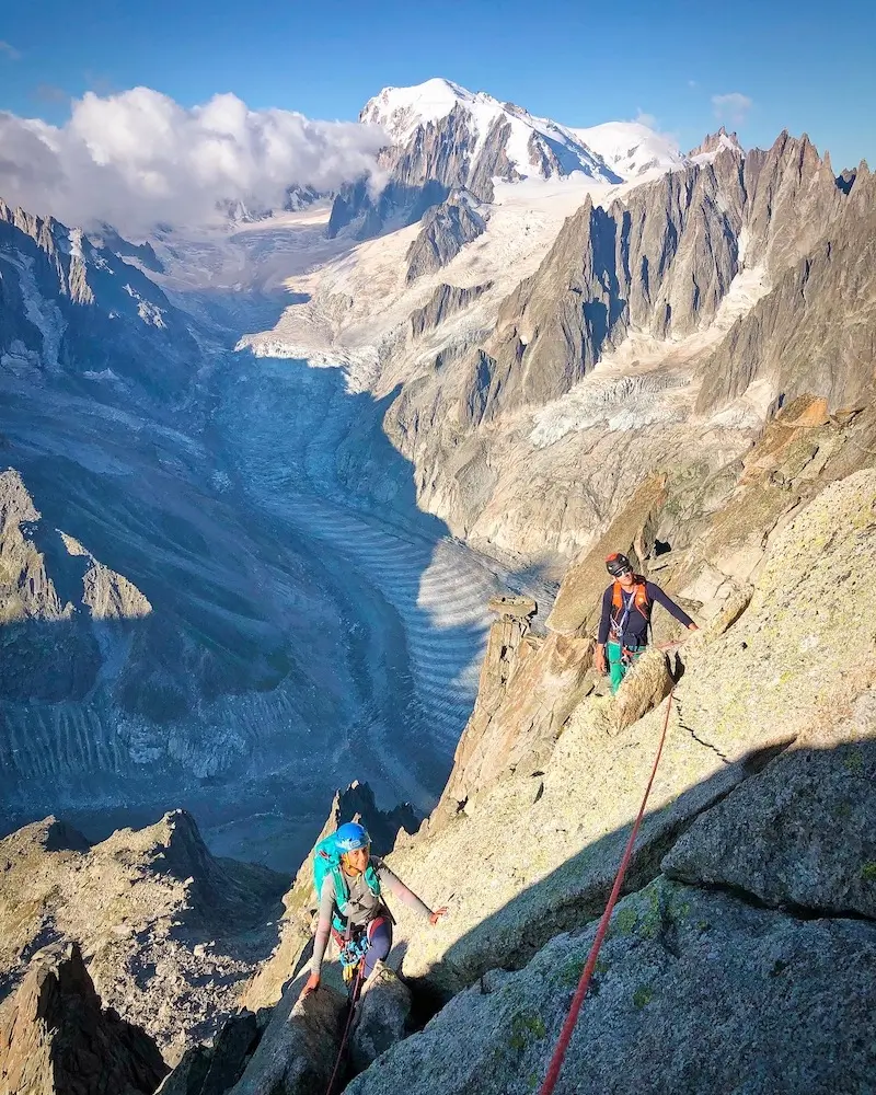 Aiguille du Moine 3412m - Guillaume Cadas | Guide de Haute Montagne